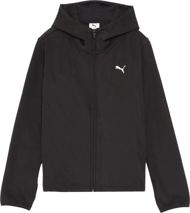 PUMA （プーマ） ウェルネス トレーニングウェア TAD ニットJKT 【プーマブラック】 528008 01 ジャージ ジャケット レディース 女性用 ブラック 黒 25Q3 {SK}