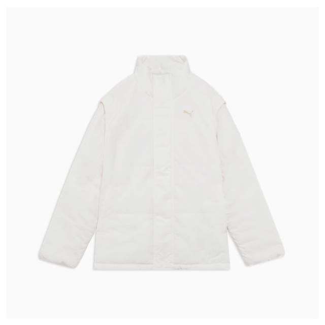 PUMA （プーマ） マルチスポーツ ジャケット オータム アウター 【ウォームホワイト】 690177 87 ウインドジャケット アウター レディース 女性用 ホワイト 白 25FW {SK}