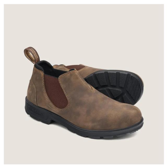 Seed（シード） Blundstone （ブランドストーン） 靴・シューズ ブーツ BS2036 ORIGINALS LOW CUT （オリジナル ローカット） 【Rustic Brown （ラスティックブラウン）】 BS2036267 日常 滑りにくい 快適 メンズ・レディース 男性用・女性用 茶 25 {SK}