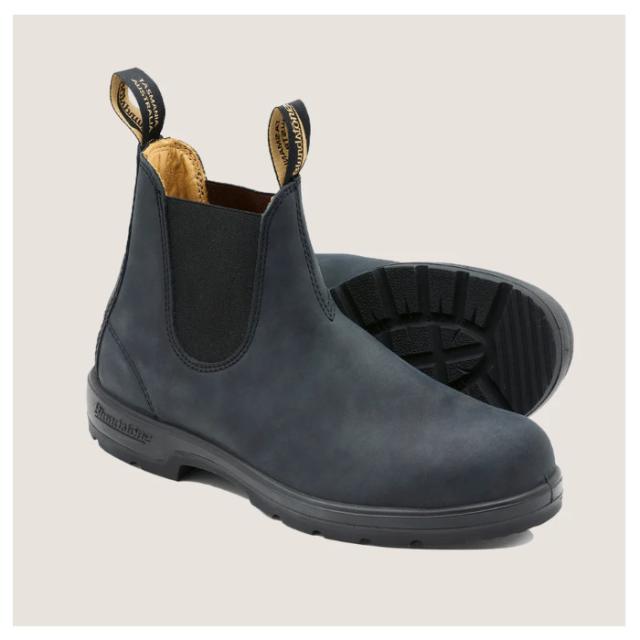 Seed（シード） Blundstone （ブランドストーン） 靴・シューズ ブーツ BS587 CLASSICS （クラシック） 【Rustic Black （ラスティックブラック）】 BS587056 日常 滑りにくい 快適 メンズ・レディース 男性用・女性用 黒 25 {SK}