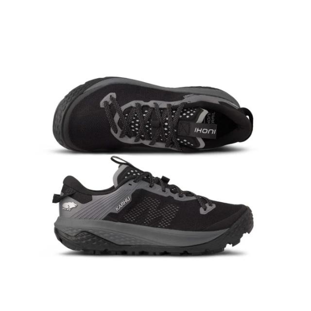 Seed（シード） KARHU （カルフ） 靴・シューズ スニーカー MEN’S IKONI TRAIL （イコニトレイル） WR 【BLACK / BLACK （ブラック/ブラック）】 KH104006 トレイルランニング 通勤 通学 滑りにくい メンズ 男性用 黒 25 {SK}