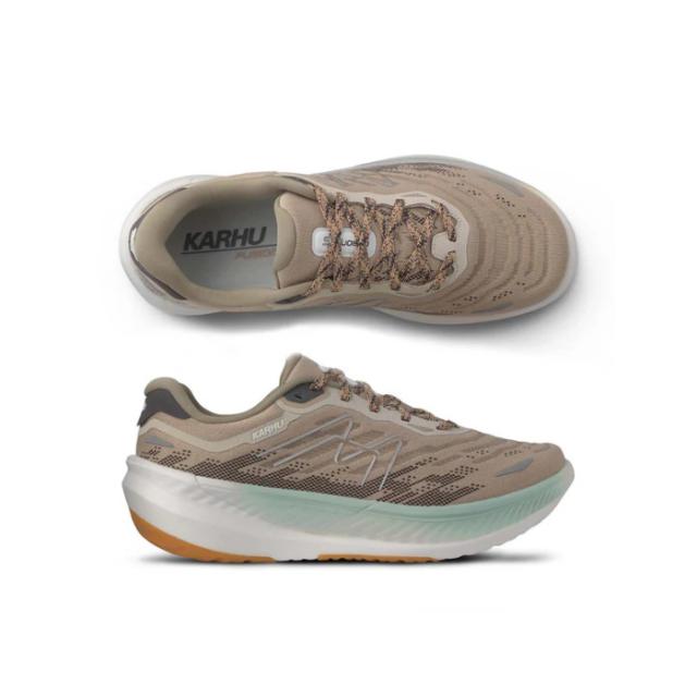 Seed（シード） KARHU （カルフ） 靴・シューズ スニーカー WOMEN’S FUSION （フュージョン） 4.5 【DOESKIN / PLUM KITTEN （ドゥスキン/プラムキッテン）】 KH201021 ランニング 通勤 通学 滑りにくい レディース 女性用 肌 茶 25 {SK}