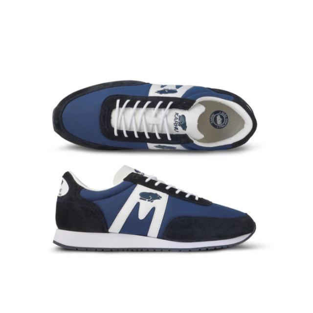 Seed（シード） KARHU （カルフ） 靴・シューズ スニーカー ALBATROSS （アルバトロス） 82? 【DEEP NAVY/WHITE （ディープネイビー/ホワイト）】 KH802501 通勤 通学 日常 滑りにくい メンズ・レディース 男性用・女性用 紺 白 25 {SK}