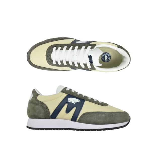 Seed（シード） KARHU （カルフ） 靴・シューズ スニーカー ALBATROSS （アルバトロス） 82? 【GREY/DK NAVY NYLON （グレー/ダークネイビー）】 KH802505 通勤 通学 日常 滑りにくい メンズ・レディース 男性用・女性用 灰 紺 25 {SK}