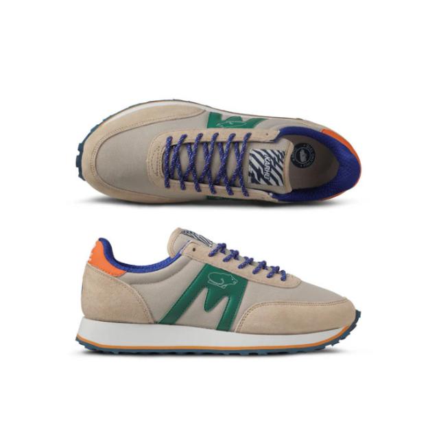 Seed（シード） KARHU （カルフ） 靴・シューズ スニーカー ALBATROSS CONTROL (アルバトロスコントロール) 【IRISH CREAM/ AVENTURINE? （アイリッシュクリーム/アベンチュリン）】 KH820004 通勤 通学 日常 滑りにくい メンズ・レディース 男性用・女性用 肌 緑 25 {SK}