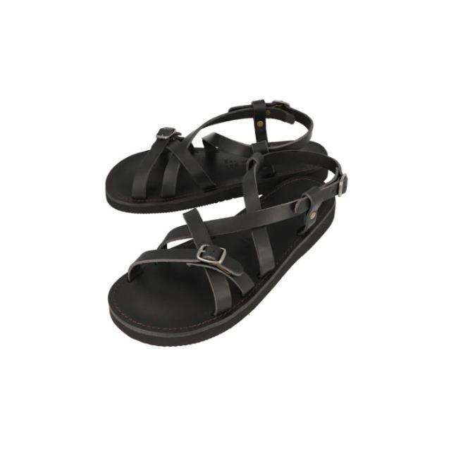 Seed（シード） organic handloom （オーガニックハンドルーム） 靴・シューズ サンダル GAYA （ガヤ） 【ブラック】 OH001009 レザー 本革 ストラップ 男女兼用 メンズ・レディース 男性用・女性用 黒 25 {SK}