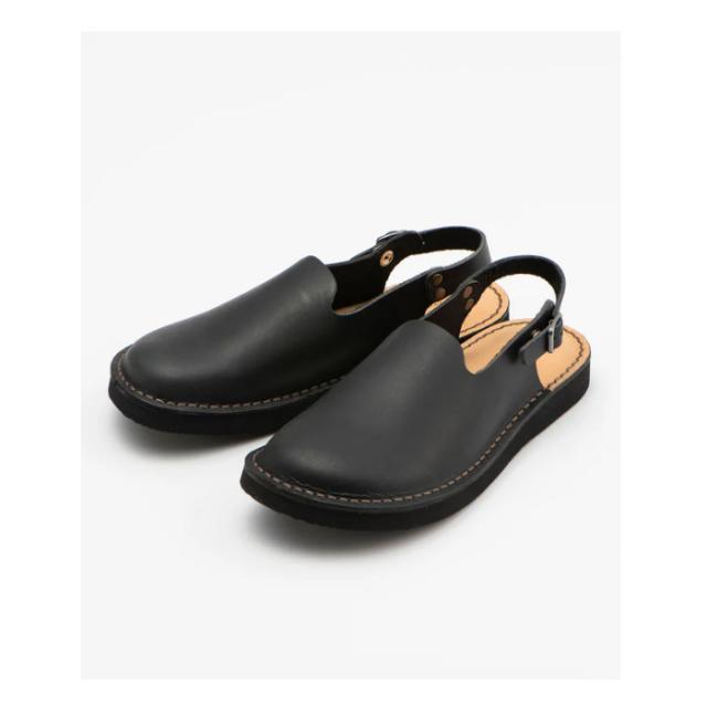 Seed（シード） organic handloom （オーガニックハンドルーム） 靴・シューズ サンダル MEISSEN （マイセン） 【ブラック】 OH007009 クロッグ レザー 本革 男女兼用 メンズ・レディース 男性用・女性用 黒 25 {SK}