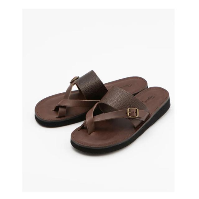 Seed（シード） organic handloom （オーガニックハンドルーム） 靴・シューズ サンダル TRENT （トレント） 【Ｄ/ブラウン】 OH014208 レザー 本革 ストラップ 男女兼用 メンズ・レディース 男性用・女性用 茶 25 {SK}