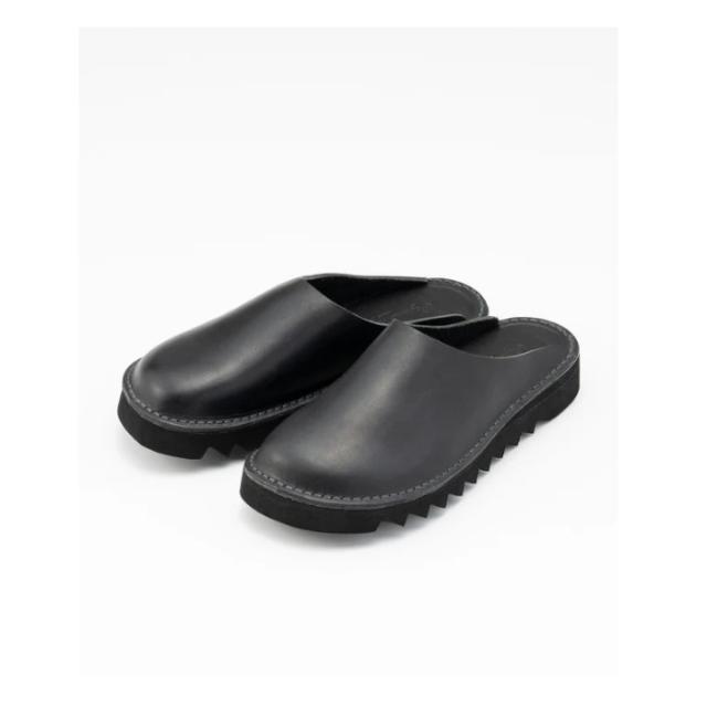 Seed（シード） organic handloom （オーガニックハンドルーム） 靴・シューズ サンダル DELFT【25FW NEW】 （デルフト） 【ブラック】 OH025009 サボクロッグ レザー 滑りにくい メンズ・レディース 男性用・女性用 黒 25 {SK}