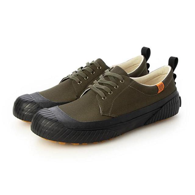 Seed（シード） UNIVERSAL OVERALL （ユニバーサルオーバーオール） 靴・シューズ スリッポン キャンバススニーカー　UO11 【KHAKI （カーキ）】 UO11971 スニーカー 通勤 通学 日常 滑りにくい メンズ・レディース 男性用・女性用 緑 25 {SK}