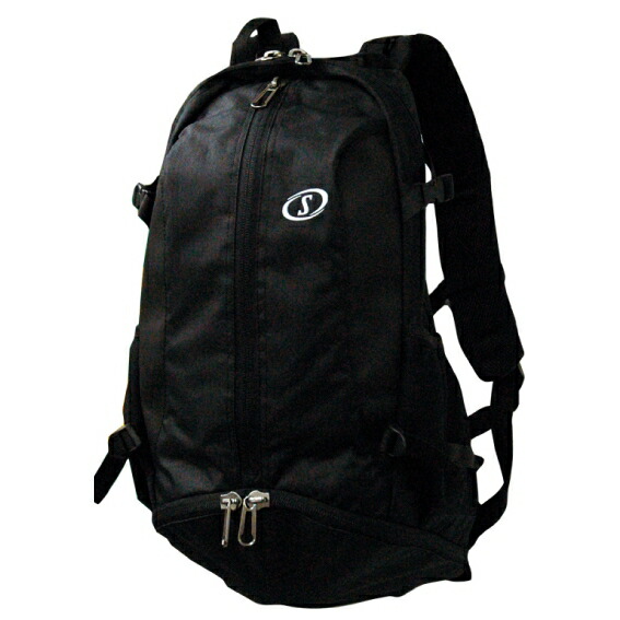 SPALDING（スポルディング） バスケットボール バッグ バックパック CAGER SILVER TEAM ケイジャー チーム 【ブラック】 40-007SV02  リュックサック 32L 黒 Basketball 14SS {SK}