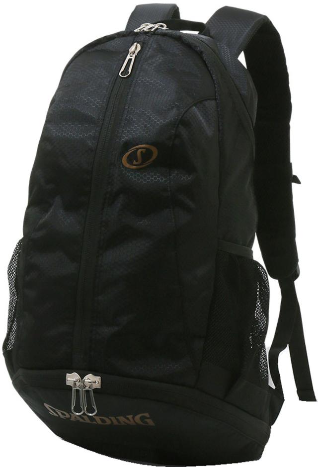 SPALDING （スポルディング） バスケットボール バッグ ケイジャー ライト ゴールド 【ゴールド】 42-004GD バックパック バスケットバッグ ユニセックス 男女兼用 黒 24FW {SK}