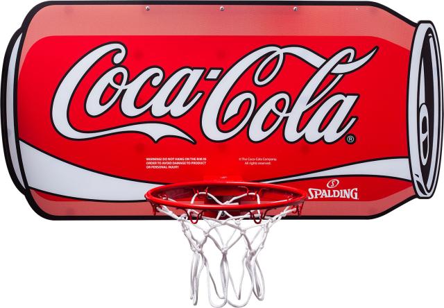 SPALDING （スポルディング） バスケットボール グッズ コカ・コーラ カン ブレークアウェイ 180°ミニバックボード 【レッド】 561094ZG バスケットゴール アクセサリー ユニセックス 男女兼用 赤 25FW {SK}