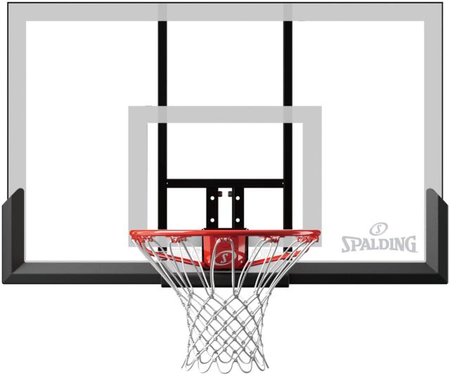 SPALDING （スポルディング） バスケットボール グッズ 50インチ アクリル コンボ 【クリア】 791836JP バスケットゴール アクセサリー ユニセックス 男女兼用 透明 24FW {SK}