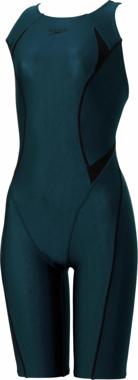 Speedo （スピード） 水泳 水着 フレックスシグマカイセミオープンバックニースキン / FLEX Σχ Semi Openback Kneeskin 【オーシャンティール】 SCW12302F OT 水着レディース競泳用（ＦＩＮ・ 競泳水着 レディース 女性用 ブルー 青 20SS {SK}