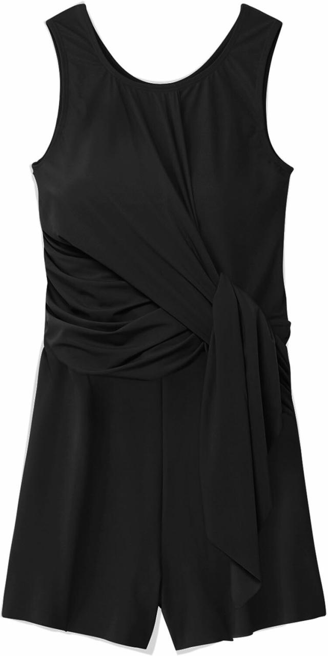 Speedo （スピード） 水泳 水着 Twisted All IN One 【ブラック】 SFW02530 K 水着レディースその他 水着 レディース 女性用 ブラック 黒 25SS {SK}