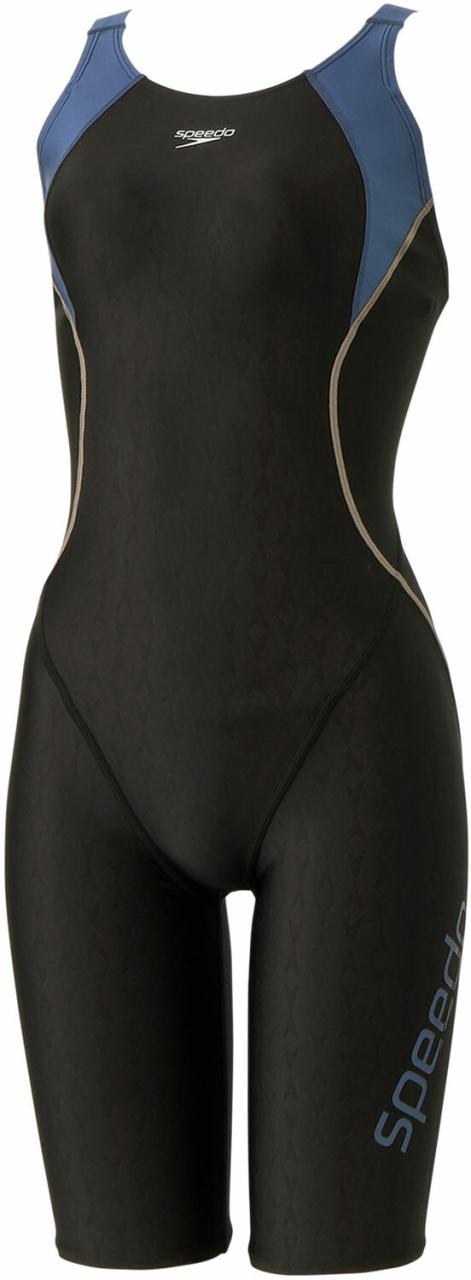 Speedo （スピード） 水泳 水着 FLEX Σν Comfort Lap Kneeskin 【グローブネイビー】 SFW12501 GN 水着レディース競泳用（非公認） レディース競泳水着 レディース 女性用 ブラック 紺 25SS {SK}