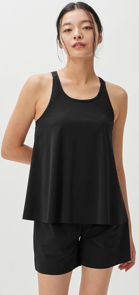 Speedo （スピード） 水泳 水着 SF Eco Flare Separates 【ブラック】 SFW22333 K 水着レディース その他 水着 レディース 女性用 ブラック 黒 24S1 {SK}