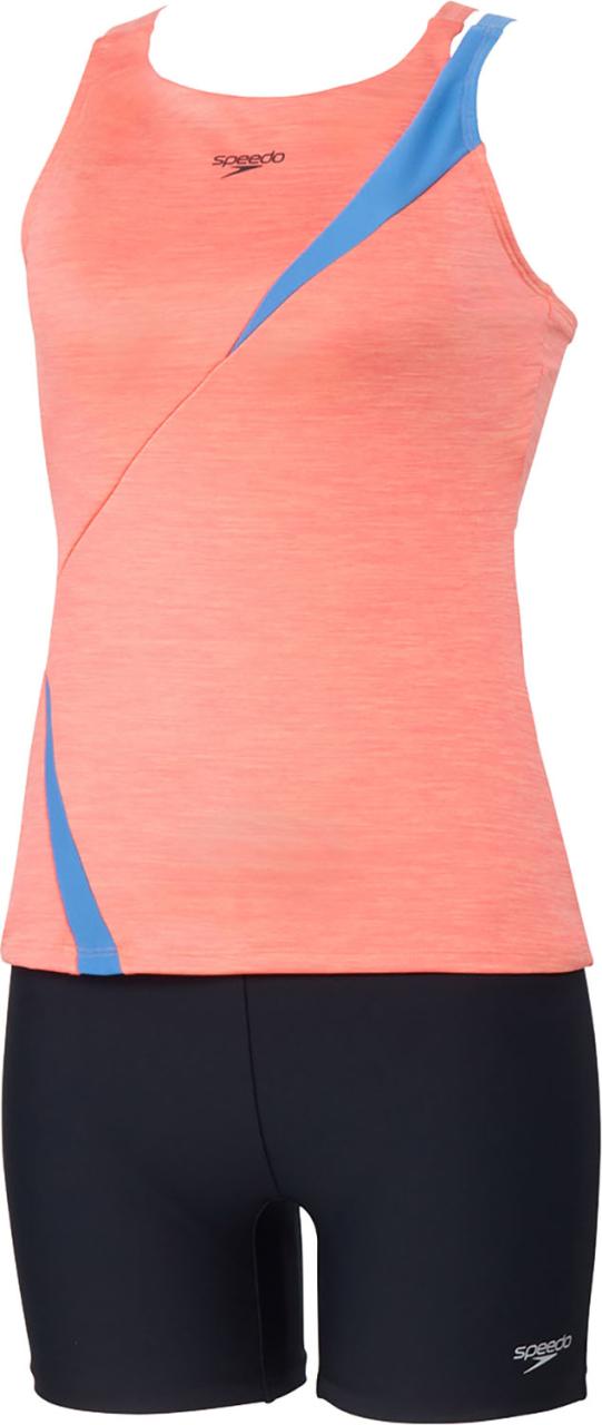 Speedo （スピード） 水泳 水着 Diagona Pro Separates 【ミックスピーチ】 SFW22560 XC 水着レディースフィットネス 水着 レディース 女性用 ピンク 桃 25FW {SK}