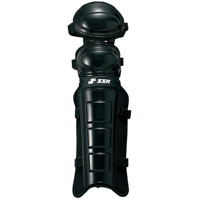 SSK （エスエスケイ） 野球 プロテクター用品 審判用レガーズ(硬式・軟式・ソフトボール兼用) 【ブラック】 UPL300 その他プロテクター用品 ベースボール ユニセックス 男性用・女性用 黒 2025通年 {SK}