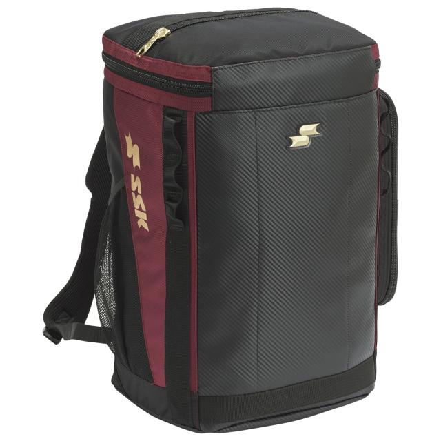 SSK （エスエスケイ） 野球 バッグ・ケース バックパック 【エンジ】 BA6250 22 デイパック・ザック ベースボール ユニセックス 男性用・女性用 赤 2025AW {SK}