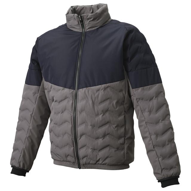 SSK （エスエスケイ） 野球 ウェア 中綿ジャケット 【ネイビー×グレー】 BWD2500 7093 グランドコート ベースボール ユニセックス 男性用・女性用 紺 2025AW {SK}