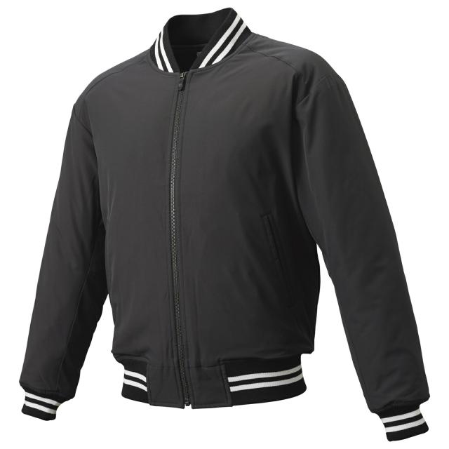 SSK （エスエスケイ） 野球 ウェア 蓄熱中綿フルZIPグラウンドコート 【ブラック】 BWG2550 90 グランドコート ベースボール ユニセックス 男性用・女性用 黒 2025AW {SK}