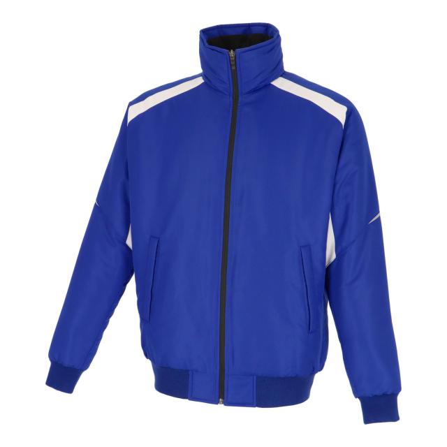 SSK （エスエスケイ） 野球 ウェア 中綿フルZIPグラウンドコート 【Dブルー×ホワイト】 BWG2558 6310 グランドコート ベースボール ユニセックス 男性用・女性用 青 2025AW {SK}