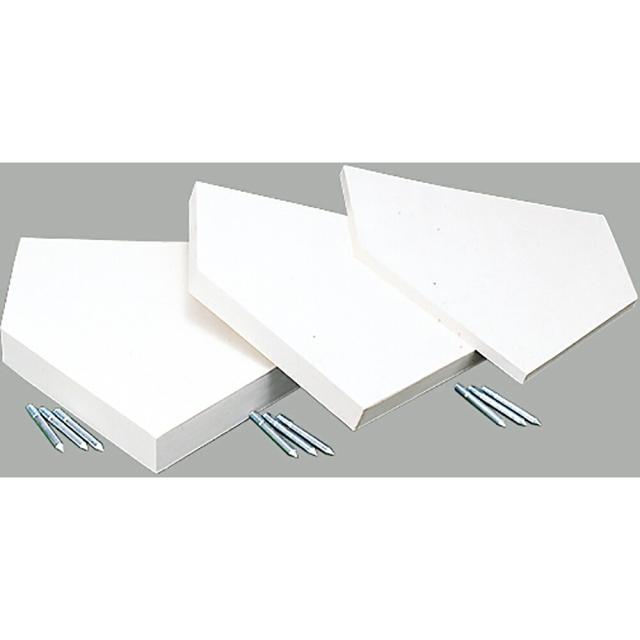 SSK （エスエスケイ） 野球 施設備品 ゴムホームベース 【ホワイト】 YH20 ベース・プレート ベースボール ユニセックス 男性用・女性用 白 2025通年 {SK}