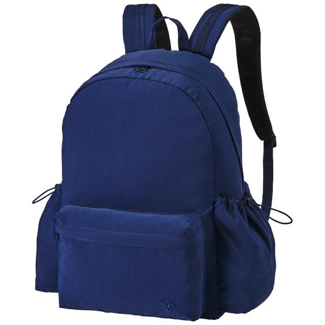 hummel （ヒュンメル） フィットネス・トレーニング バッグ・ケース hummel PLAY DAYPACK 【ネイビー】 HLB4045 70 デイパック・ザック エキップ ユニセックス 男性用・女性用 紺 2025SP {SK}