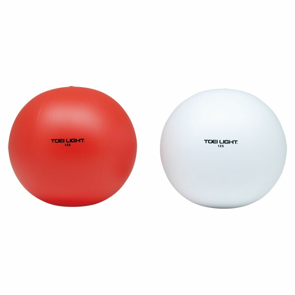 TOEI LIGHT（トーエイライト） 体育用品 レクリエーション 運動会 紅白大玉送り150 スタンダードモデル 【レッド/ホワイト】 B2044 赤 白 {SK}