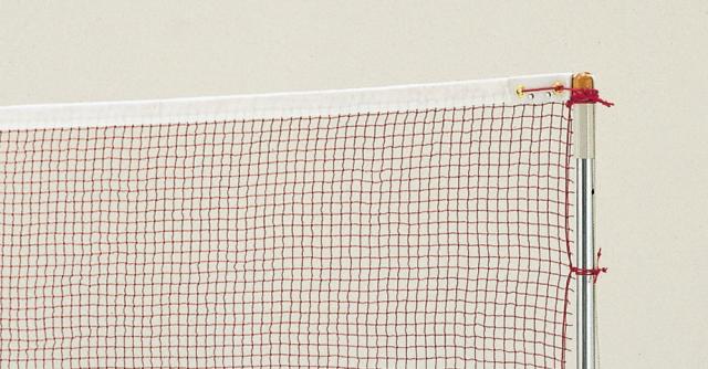 TOEI LIGHT （トーエイライト） バドミントン 器具・備品 バドミントンネット(検) 【ブラウン】 B-6020 ネット バドミントンネット メンズ・レディース 男性用・女性用 ブラウン 茶 9999 2 {SK}