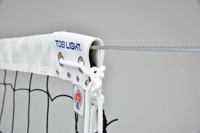 TOEI LIGHT （トーエイライト） テニス 器具・備品 ソフトテニスネット 【ブラック】 B-6985 ネット テニスネット メンズ・レディース 男性用・女性用 ブラック 黒 9999 4 {SK}