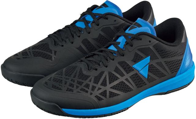 VICTAS （ヴィクタス） 卓球 シューズ トライアンフォースV 【ブラック】 552301 1000 スニーカー 靴 メンズ・レディース 男性用・女性用 黒 24SS {SK}