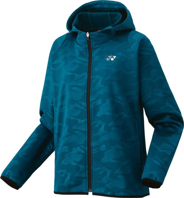 YONEX （ヨネックス） テニス トレーニングウェア WOMEN ニットウォームアップパーカー 【ナイトスカイ】 58115 609 トレーニングシャツウィメン・ ジャケット レディース 女性用 ブルー 青 25FW {NP}