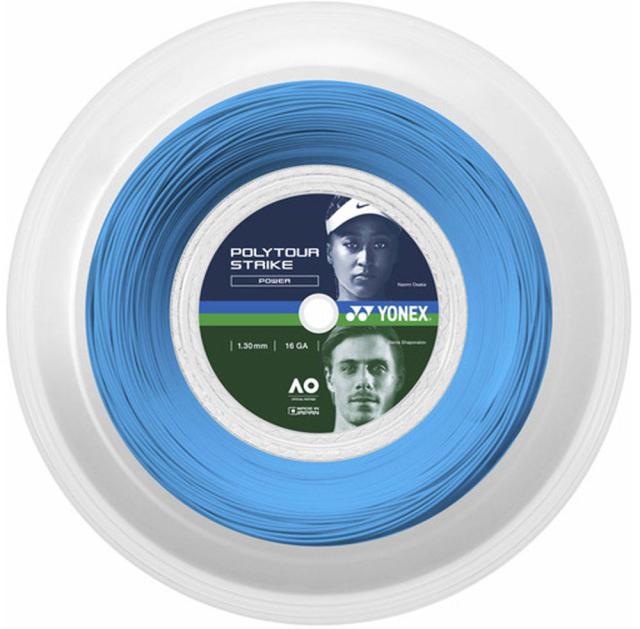 YONEX （ヨネックス） テニス ガット・ラバー ポリツアー ストライク 130 (200M) 【ブルー】 PTST130R2 002 硬式ガット ガット メンズ・レディース 男性用・女性用 ブルー 青 25FW {NP}