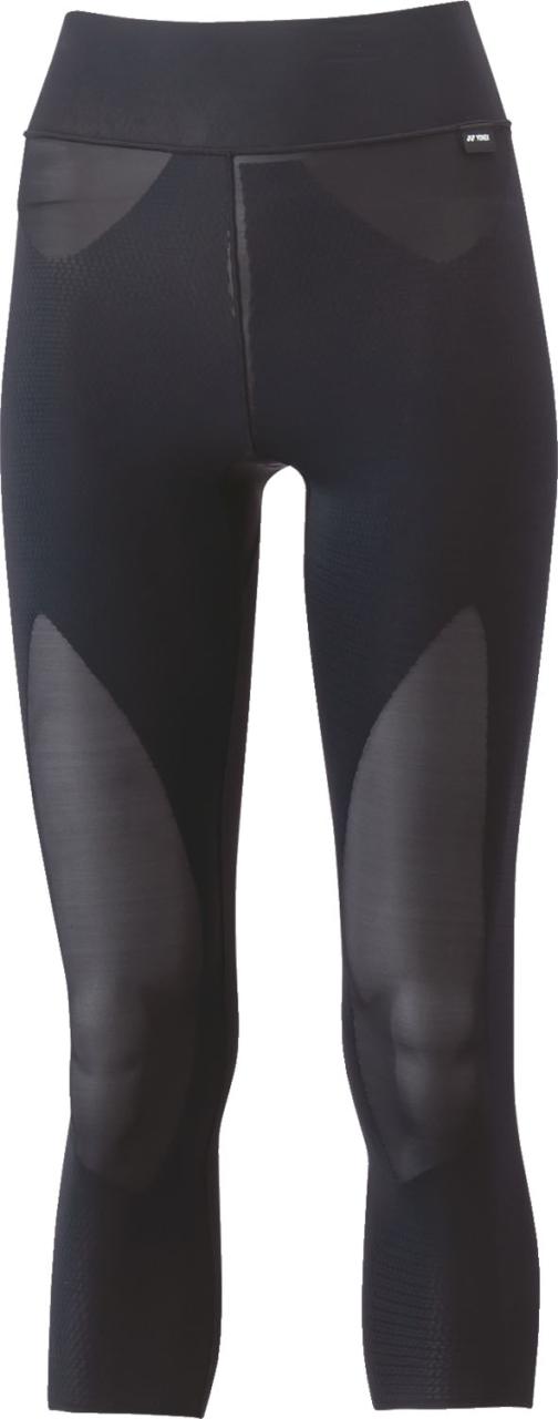 YONEX （ヨネックス） ボディーケア ゲームシャツ・パンツ ウィメンズ7分丈スパッツ 【ブラック】 STBA2512 007 ストレッチパンツ 機能インナー レディース 女性用 ブラック 黒 24SS {NP}