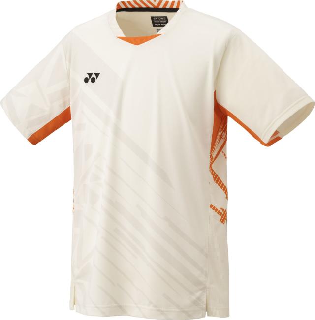 YONEX （ヨネックス） テニス ゲームシャツ・パンツ メンズゲームシャツ 【クリーム】 10642 045 トレーニングシャツ ゲームウェア トップス メンズ 男性用 ベージュ 肌 25SS {NP}