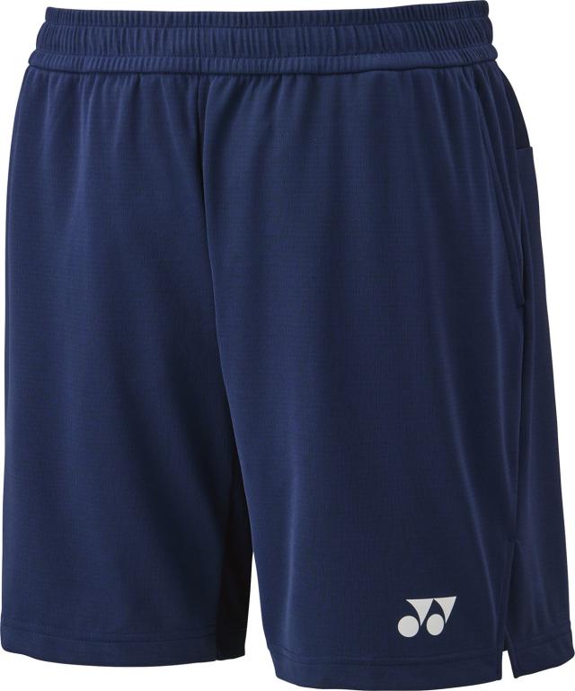 YONEX （ヨネックス） テニス ゲームシャツ・パンツ メンズニットハーフパンツ 【ダークネイビー】 15202 554 ゲームパンツ ゲームウェア ボトムス メンズ 男性用 ネイビー 紺 25SS {NP}