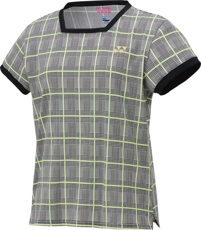 YONEX （ヨネックス） テニス ゲームシャツ・パンツ ウィメンズゲームシャツ 【ブラック】 20900 007 トレーニングシャツ ゲームウェア トップス レディース 女性用 マルチカラー 黒 25SS {NP}