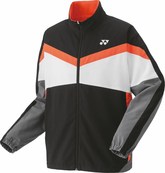 YONEX （ヨネックス） テニス トレーニングウェア 裏地付ウォームアップシャツ(フィットスタイル) 【ブラック】 50143 007 ＷＵＰニットジャケット ジャケット ユニセックス 男性用・女性用 ブラック 黒 2023 {NP}