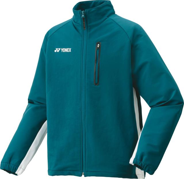 YONEX （ヨネックス） テニス トレーニングウェア メンズウォームアップシャツ 【ナイトスカイ】 50148 609 ＷＵＰニットジャケット ジャケット メンズ 男性用 グリーン 緑 24FW {NP}