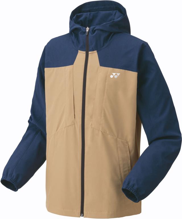 YONEX （ヨネックス） テニス トレーニングウェア ユニウォームアップパーカー 【サンドベージュ】 50150 194 ＷＵＰニットジャケット パーカー ユニセックス 男性用・女性用 ベージュ 肌 2023 {NP}