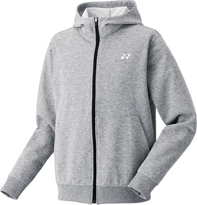 YONEX （ヨネックス） テニス スウェット・トレーナ ユニスウェットパーカー 【グレー】 50181 010 スウェットパーカー ジャケット ユニセックス 男性用・女性用 グレー 灰 25SS {NP}
