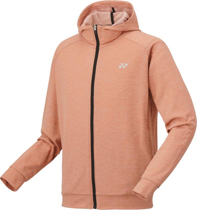 YONEX （ヨネックス） テニス スウェット・トレーナ ユニスウェットパーカー 【ライトブラウン】 51052 142 スウェットパーカー ジャケット ユニセックス 男性用・女性用 ブラウン 茶 24FW {NP}