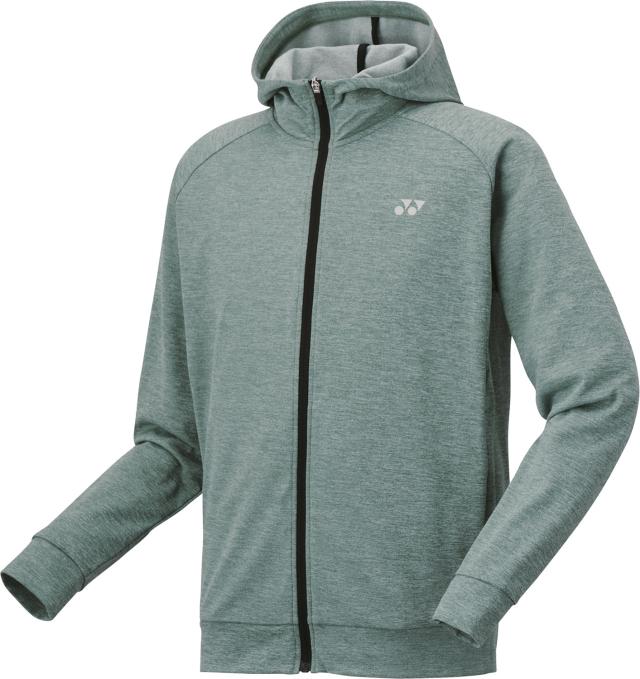YONEX （ヨネックス） テニス スウェット・トレーナ ユニスウェットパーカー 【ディープグリーン】 51052 269 スウェットパーカー ジャケット ユニセックス 男性用・女性用 グリーン 緑 24FW {NP}