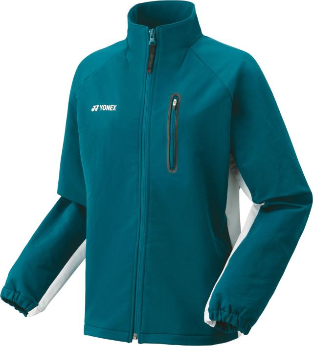 YONEX （ヨネックス） テニス トレーニングウェア ウィメンズウォームアップシャツ 【ナイトスカイ】 57083 609 トレーニングシャツ ジャケット レディース 女性用 グリーン 緑 24FW {NP}