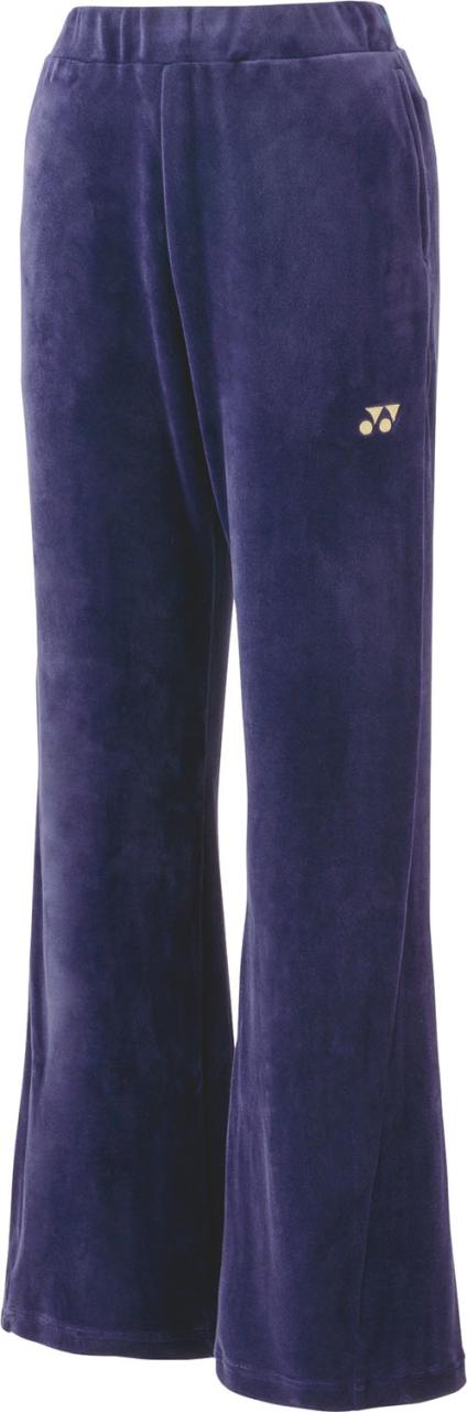 YONEX （ヨネックス） テニス ウェアその他 ウィメンズベロアパンツ 【ミッドナイト】 68109 170 ロングパンツ パンツ レディース 女性用 ネイビー 紺 24FW {NP}