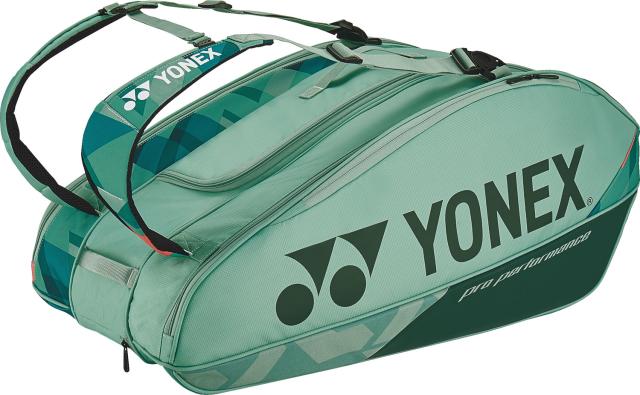 YONEX （ヨネックス） テニス バッグ ラケットバッグ 9(テニス9本用) 【グリーン】 BAG2402N 268 ラケットバッグ ラケットバッグ ユニセックス 男性用・女性用 グリーン 緑 24SS {SK}