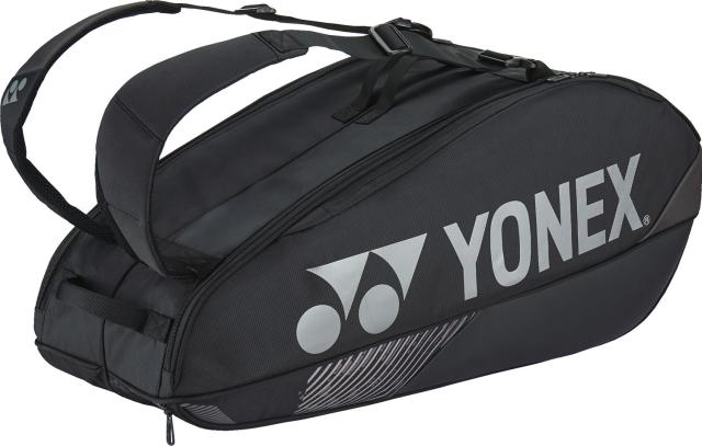 YONEX （ヨネックス） テニス バッグ ラケットバッグ 6(テニス6本用) 【ブラック】 BAG2402R 007 ラケットバッグ ラケットバッグ ユニセックス 男性用・女性用 ブラック 黒 24SS {SK}